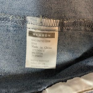 Reason | Jackets & Coats | Nwt New Reason Paint Splatter Denim Jacket ...